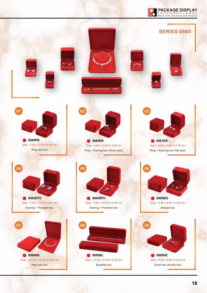 Catalog - display sets or your new shop by our professional team.